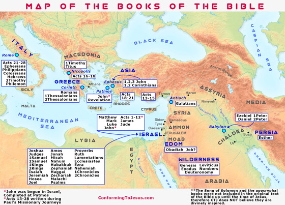 Book Of Acts Maps